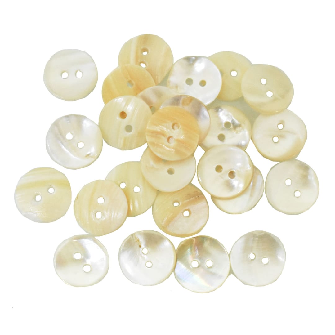MOP Button Lot Mother of Pearl Buttons Vintage Buttons Craft Buttons ...