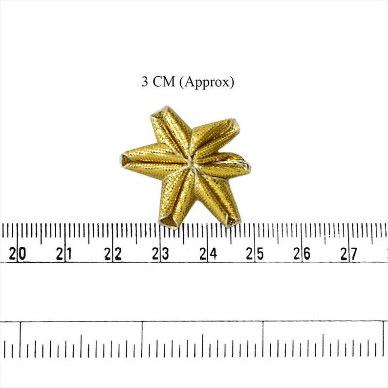 100 Piecegota Patti Flower/sew on Gota Patch/gota Ribbon - Etsy