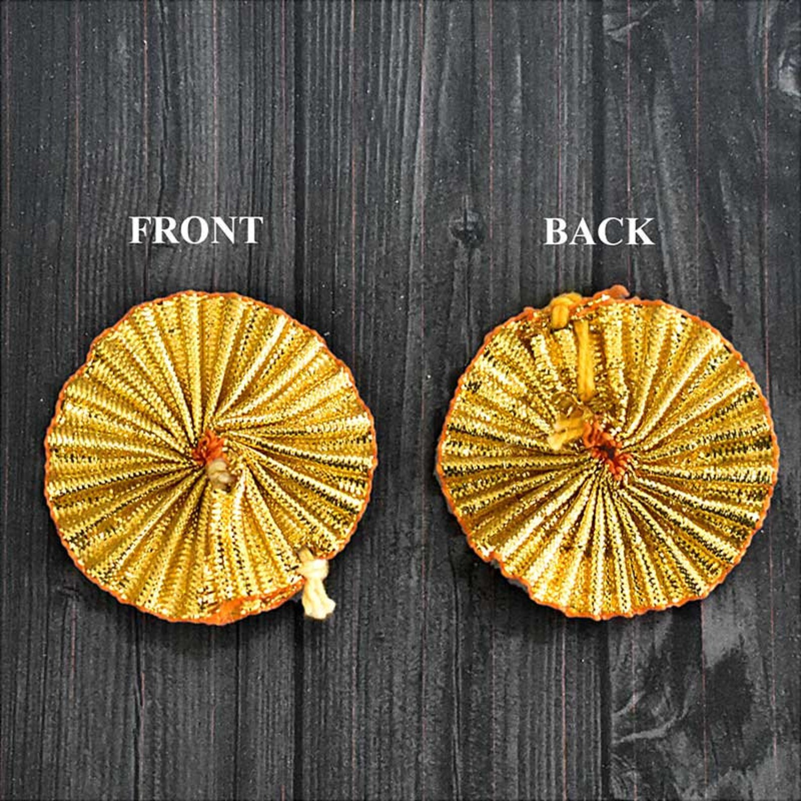 100 Piece,gota Patti Flower/sew on Gota Patch/gota Ribbon Patches/gota ...