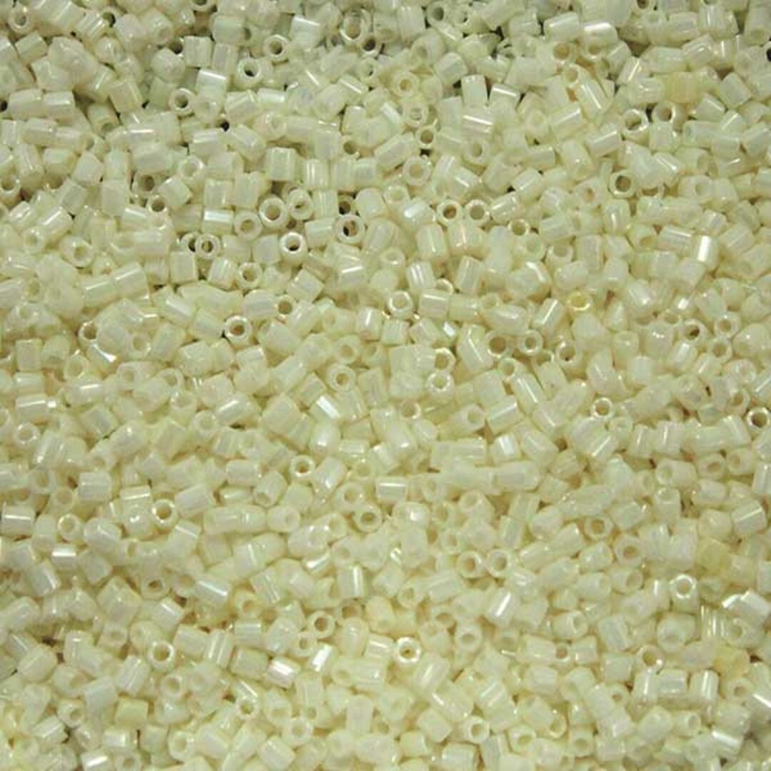 Hex Cut Glass 15/0 Hexagon Cut Seed Beads Loose Spacer Beads for ...