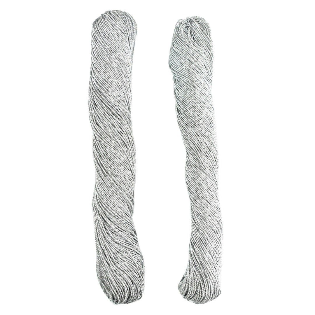 Metallic Zari Threads Metallic Yarn Thread Silver Color Metal Thread ...