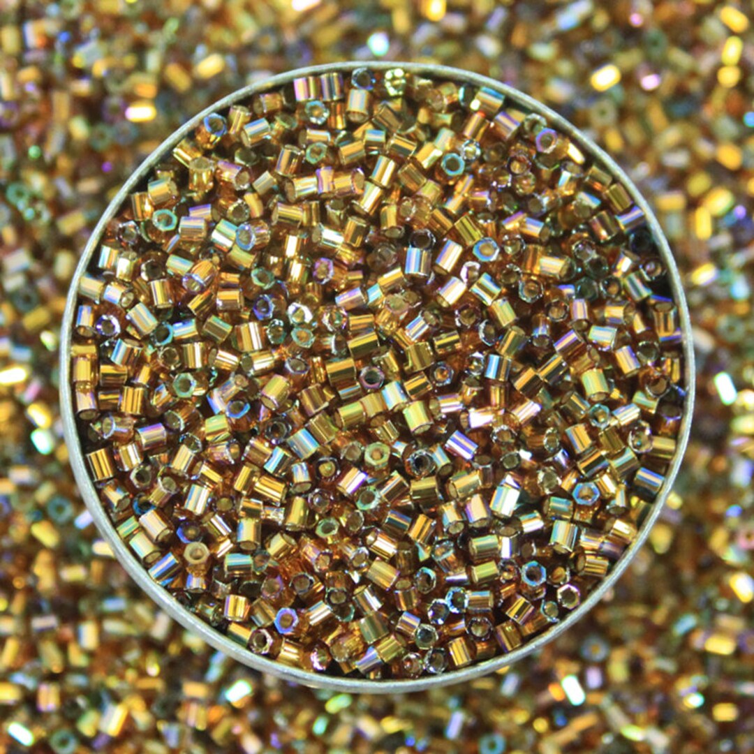 Miyuki Hex Cut Glass 15/0 2cut Seed Beads Loose Spacer Japanese Beads ...