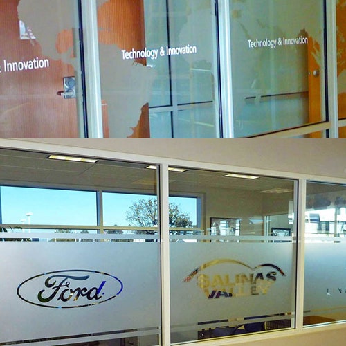 Custom Glass Etched Vinyl Sticker Etch Door Frosty Window - Etsy