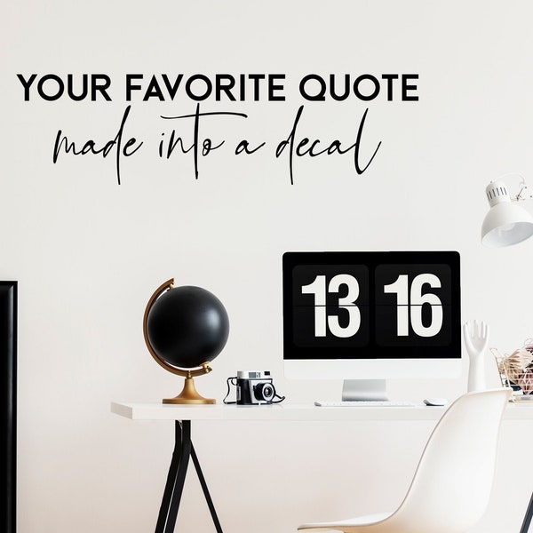 Vinyl Decal Quotes - Etsy