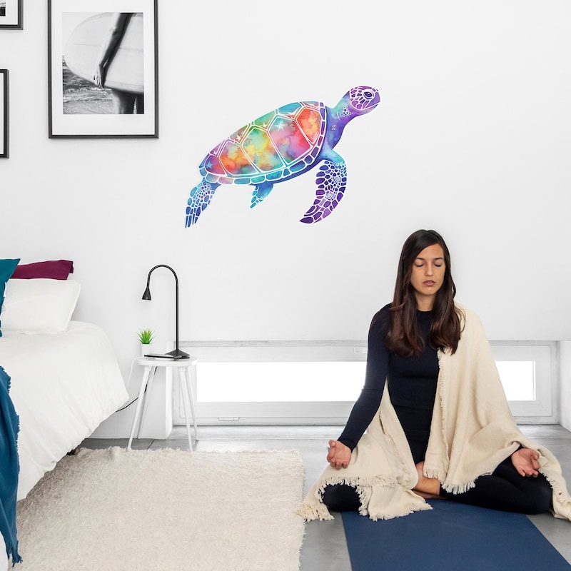 Sea Turtle Wall Mural - Etsy