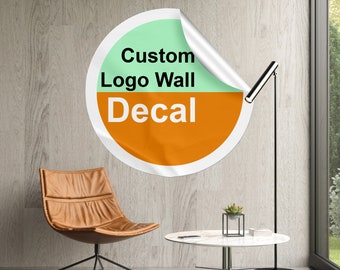 Custom Wall Decal Logo Create Personalized Business | Etsy