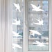 25x Window Decal Bird Strike Glass Anti Collision Cling Sticker ...