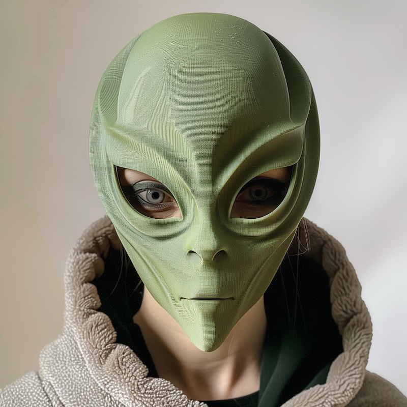 Alien Mask - Etsy