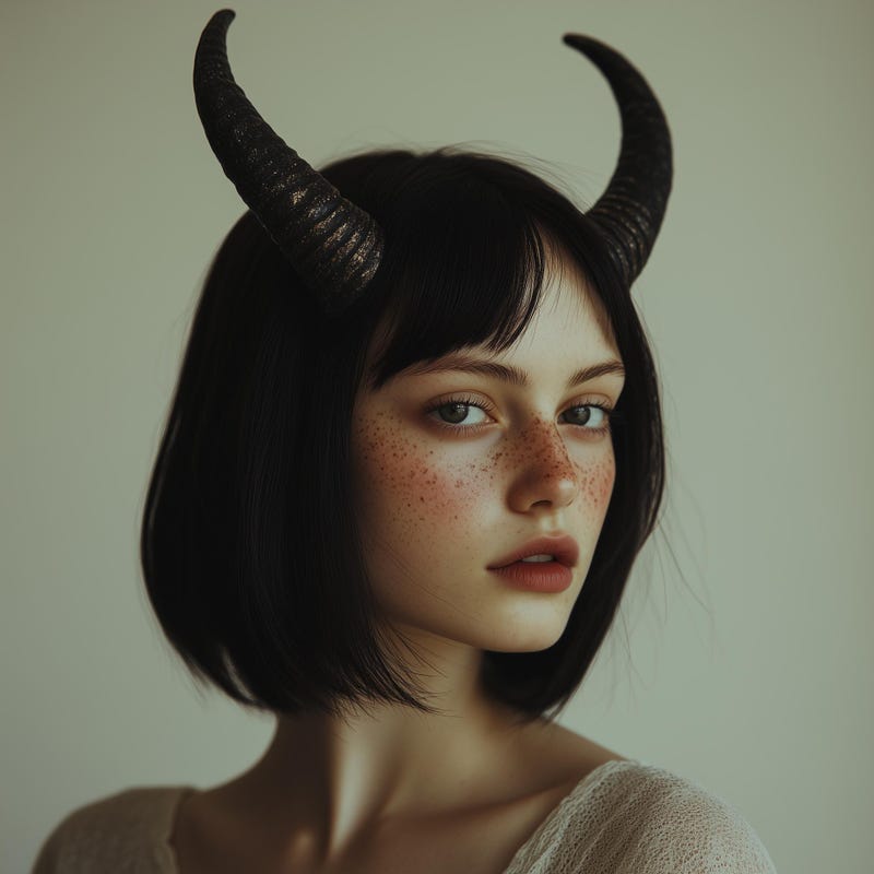 Black Demon Horns Cosplay - Etsy
