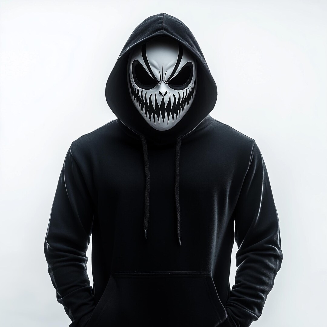 Grinning Demon Mask | Horror Villain Scary Cosplay Mask | 3D Printed ...