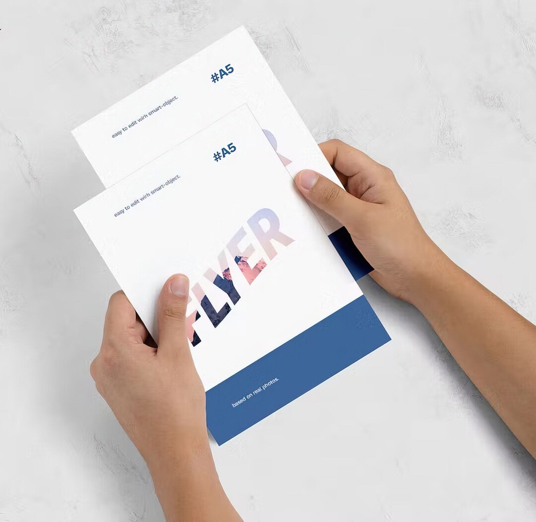 Custom Printed Flyers - Personalized Design Printing Flyer - Customized ...