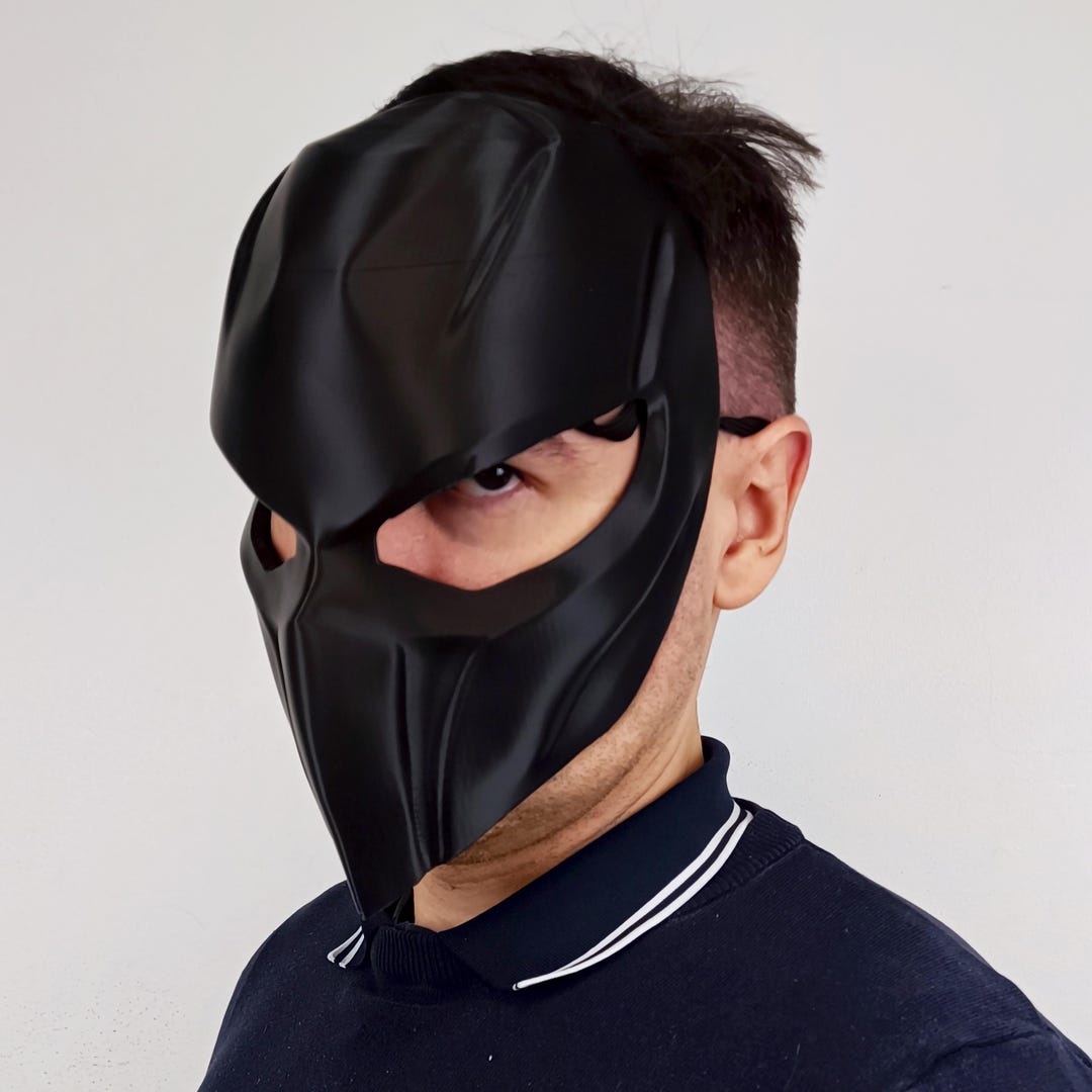 Supervillain Mask | Tactical Cosplay Horror Face Mask | 3D Printed ...