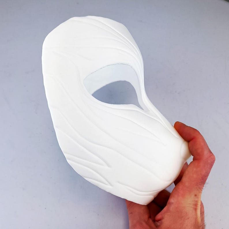 3D Printed Kitsune Mask | Japanese Fox Spirit Mask | Yokai Cosplay Mask ...