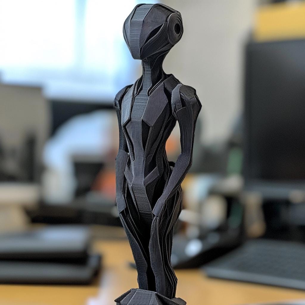 Custom 3D Printed Figure | Personalized Statue | Unique Body Model ...