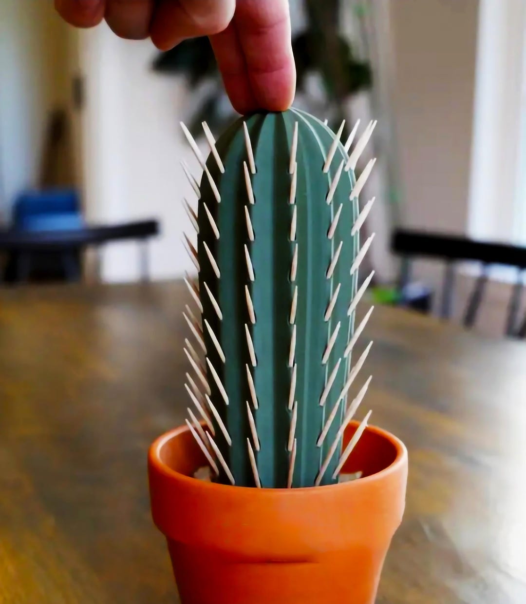 Cactus Toothpick Holder | 3D Printed Unique Party Table Accessory ...