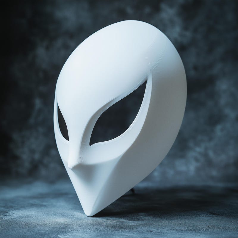 Alien Mask - Etsy