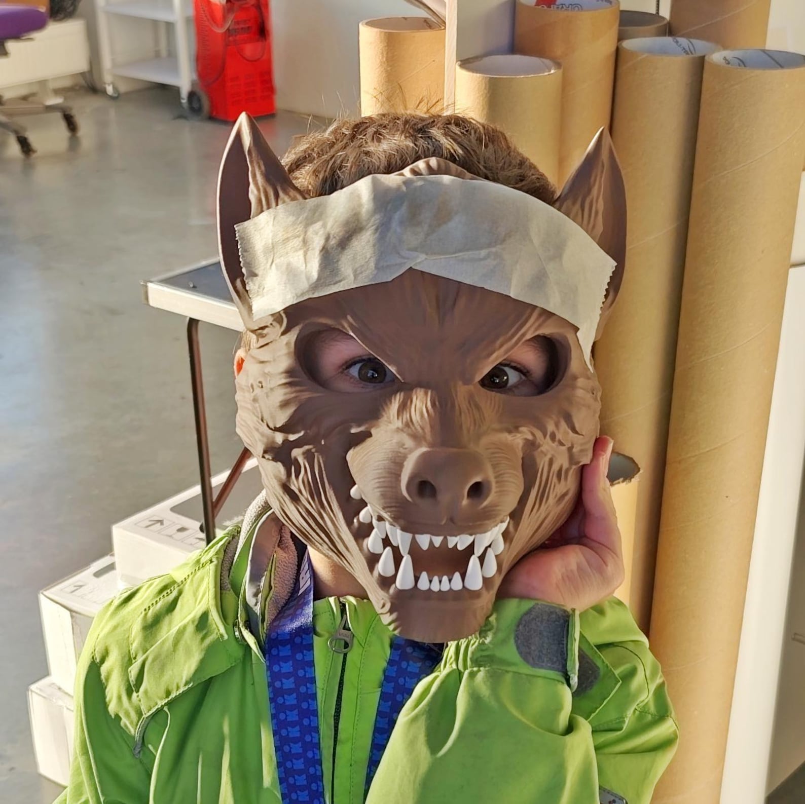 Werewolf Cosplay Mask | 3D Printed Horror Mask | Halloween Costume Mask ...