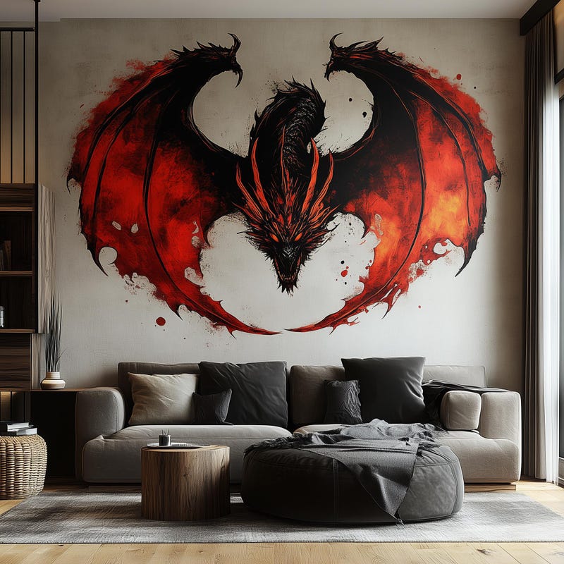 Dragon Room Decor - Etsy