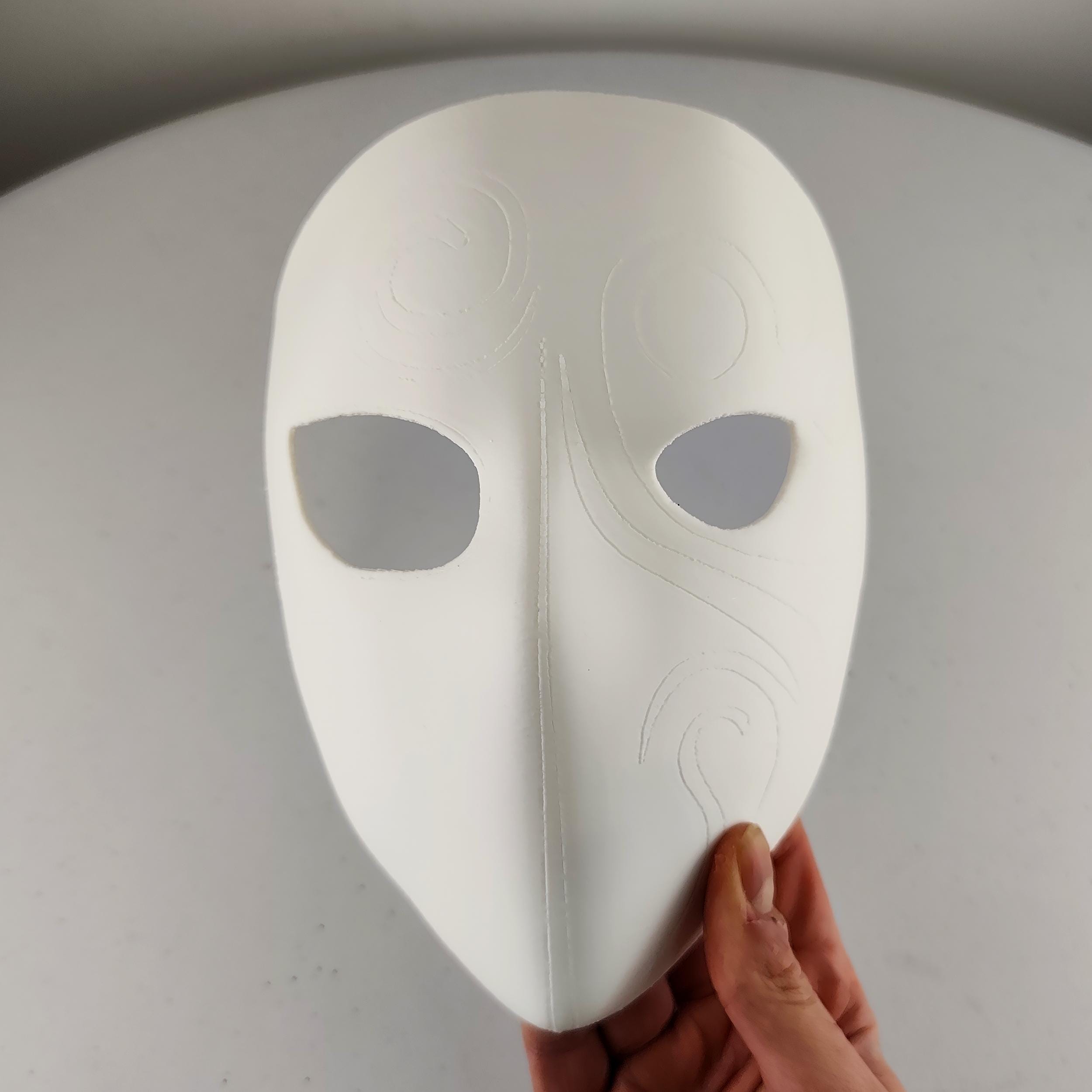 Anime Inspired Cosplay Mask | Swirl Design Fantasy Costume Masks ...