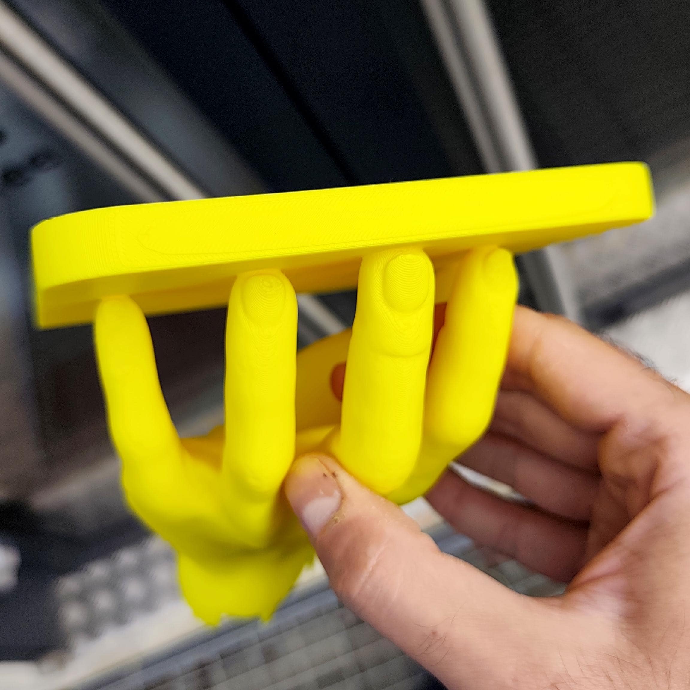 Hand Wall Shelf | 3D Printed Floating Shelf | Surreal Art Shelf ...