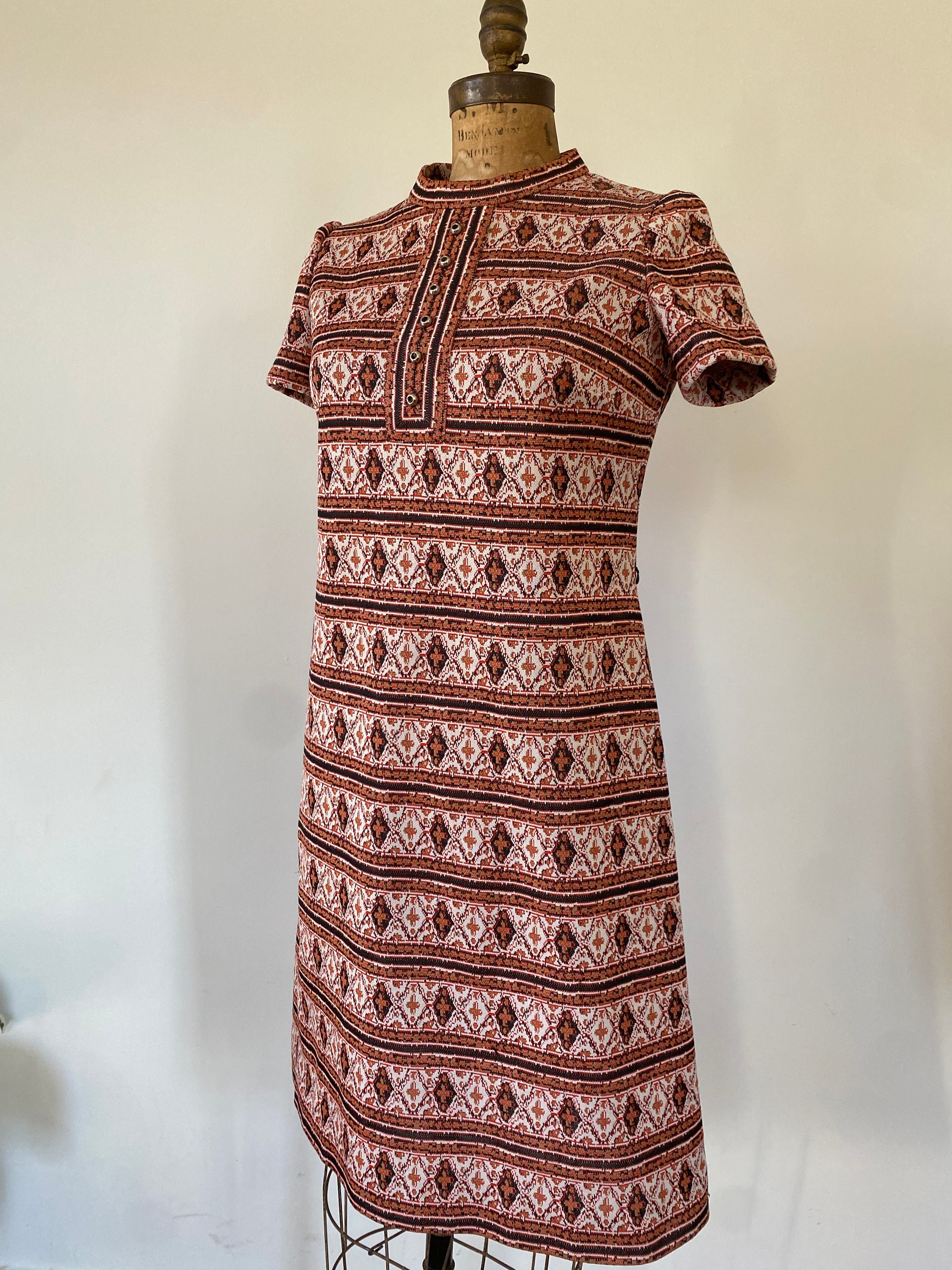 1970's Tanner for Lord & Taylor Hostess Dress - Etsy