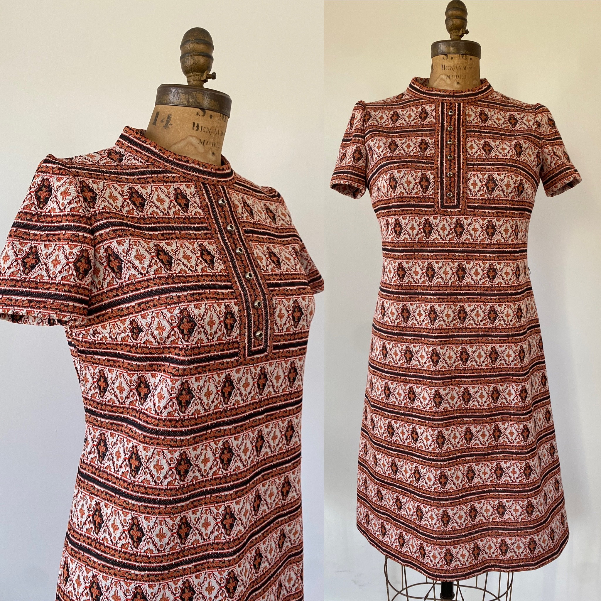 1970's Tanner for Lord & Taylor Hostess Dress - Etsy