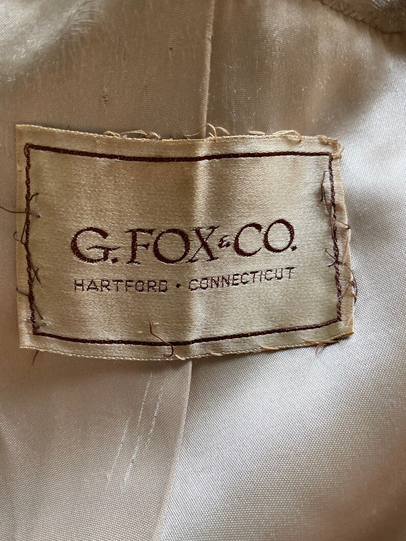 G. Fox & Co. 1960s Faux Fur Coat - Etsy