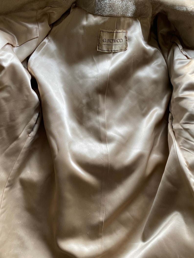 G. Fox & Co. 1960s Faux Fur Coat - Etsy