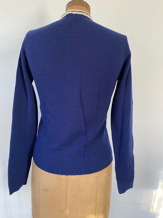 1960s Italian Wool Cardigan Sweater Jacket - Gem