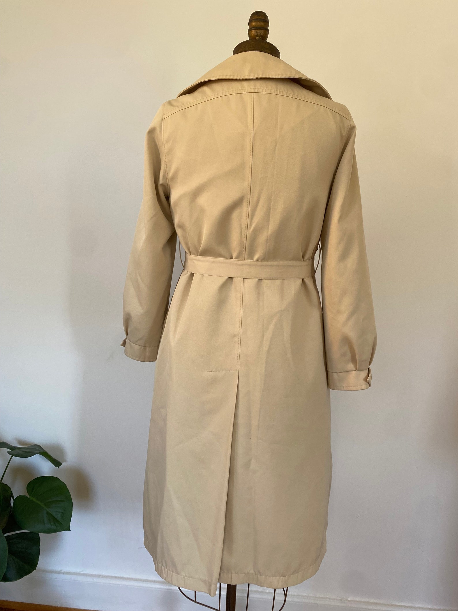 1970s Misty Harbor Lined Trench Coat - Etsy