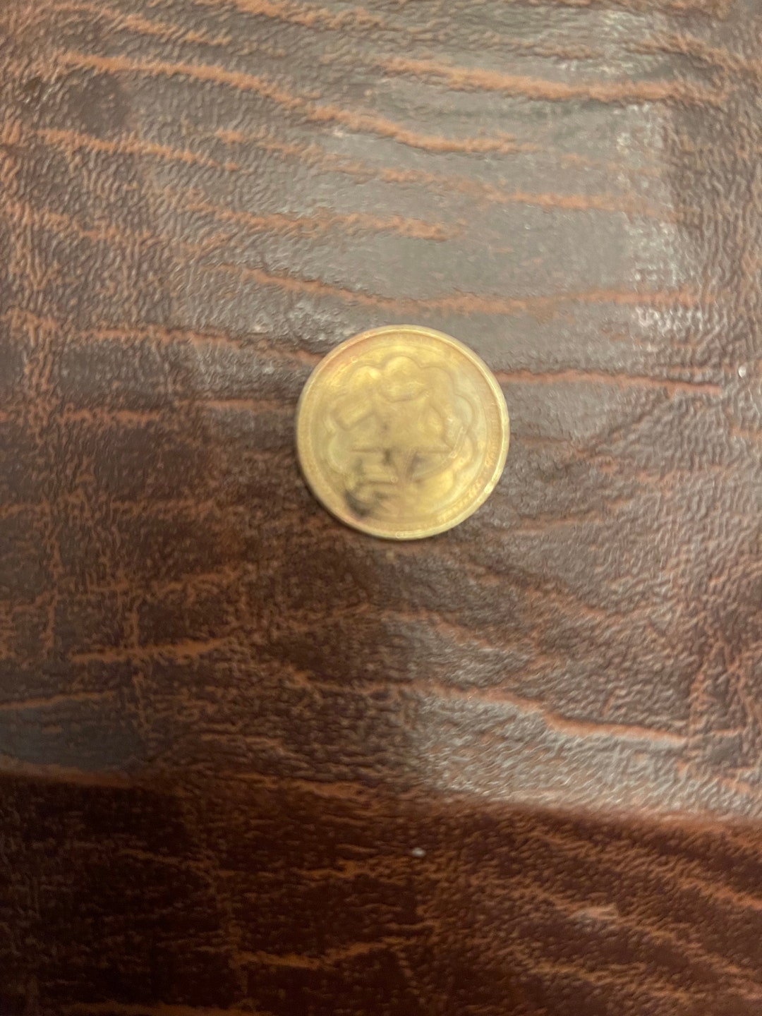 Old Coin With NO CASH VALUE - Horseshoe and Star on the Front - Etsy