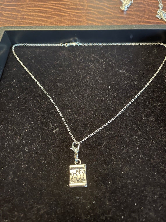 Silver Tone X Marks the Spot a Treasure Map on a sil… - Gem