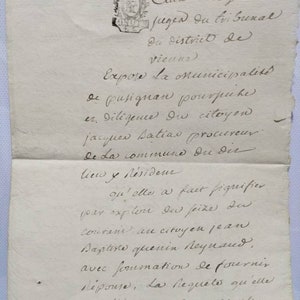 Art & Collectibles Memorabilia Beautiful Handwritten 4 Page French ...