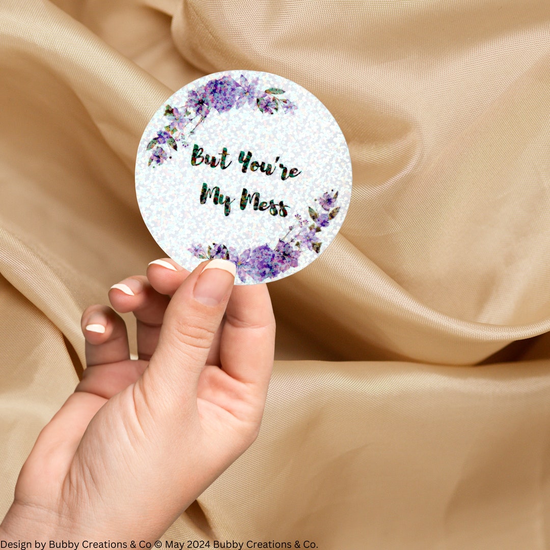 But Youre My Mess Polin Sticker, Bridgerton Stickers, Colin & Penelope ...