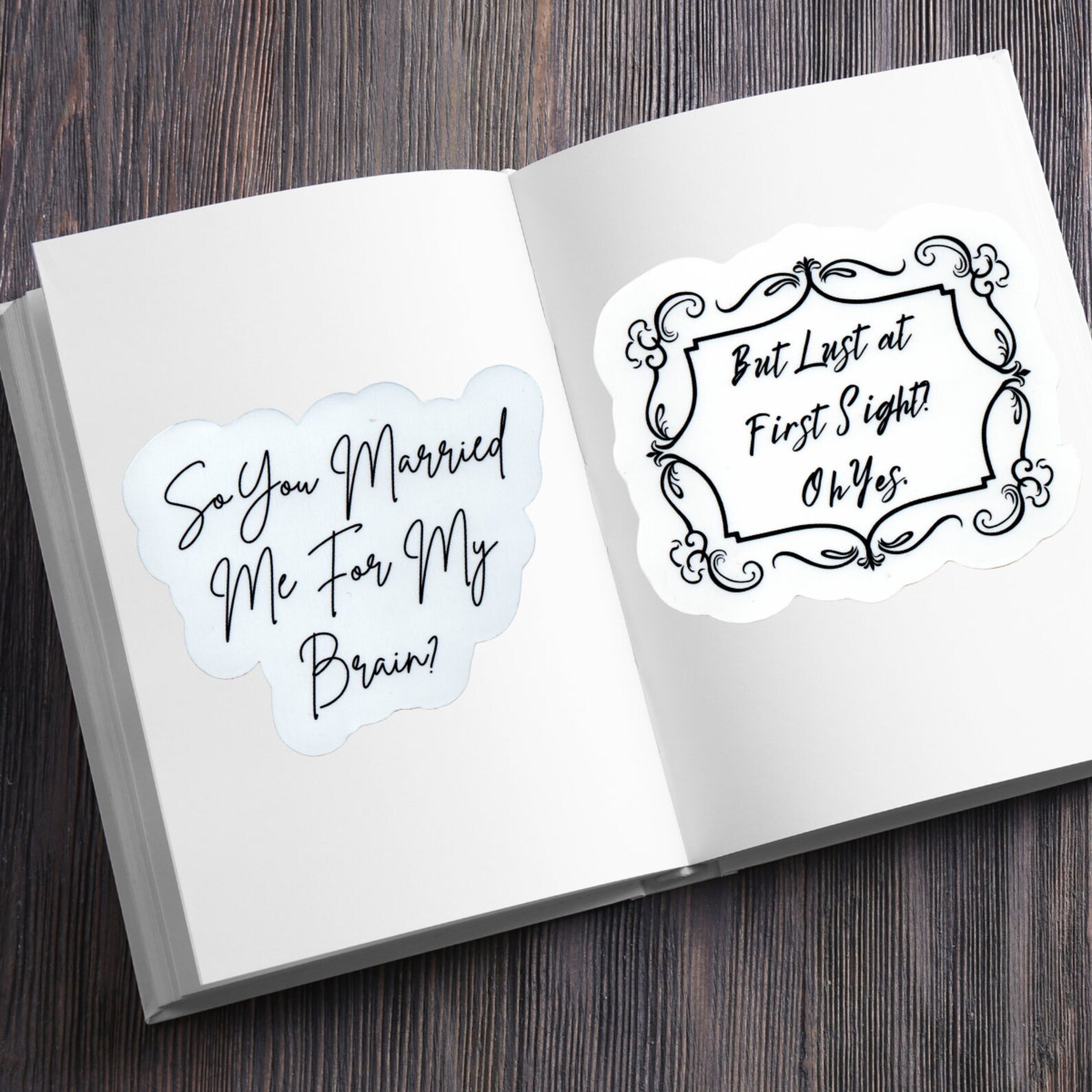 But Lust at First Sight Oh Yes My Lady Jane Vinyl Sticker, Booktok ...