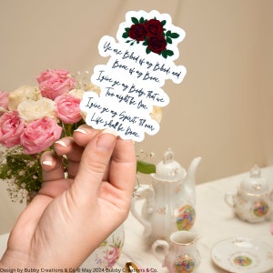 Outlander Wedding Vows Sticker, Booktok, Kindle Stickers, Dinna Fash ...
