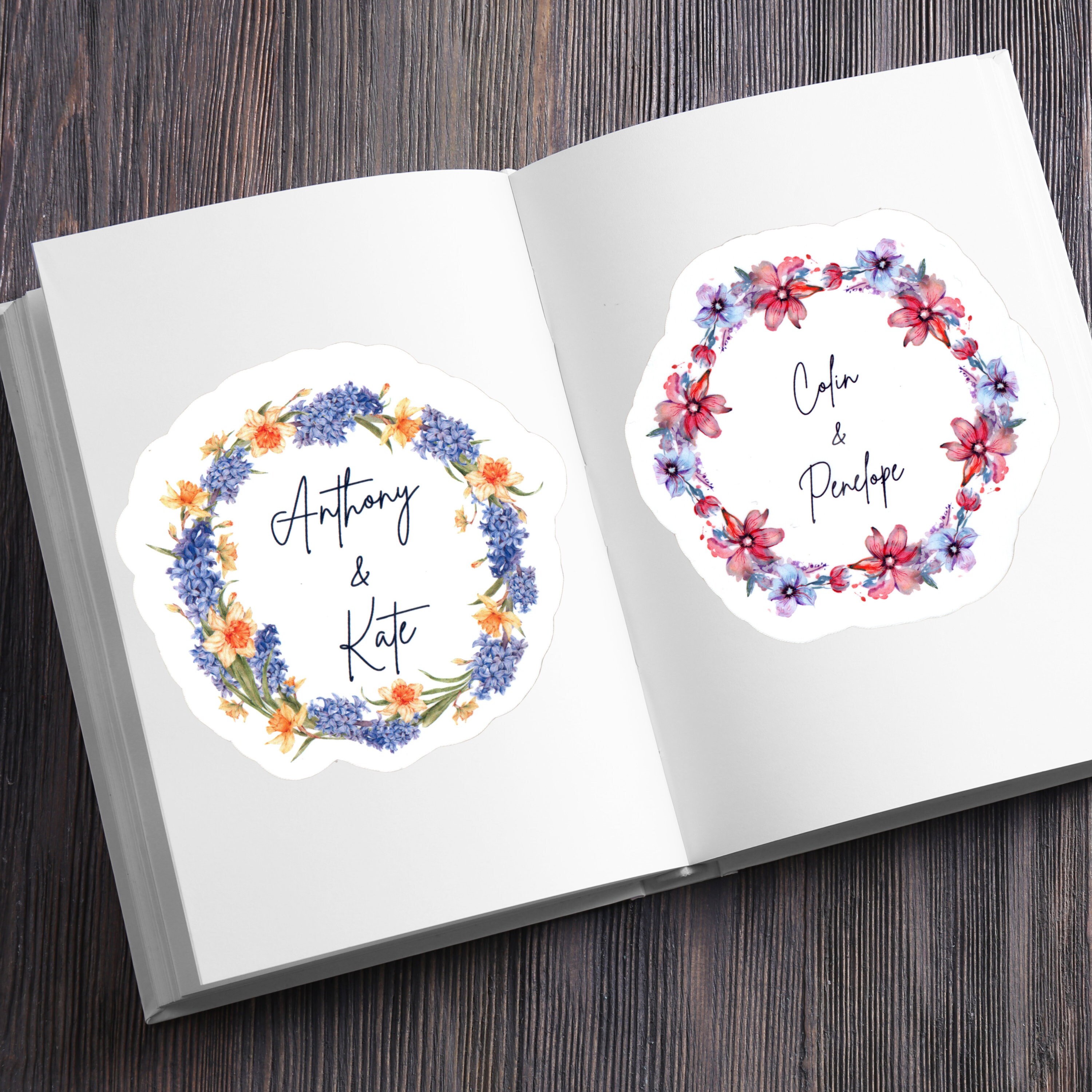 Bridgerton Couples Inspired Anthony and Kate Sticker, Vinyl Stickers ...