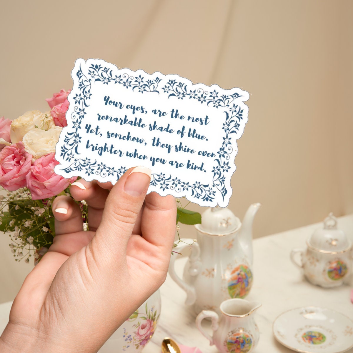 Polin Quote Sticker, Bridgerton, Vinyl Sticker, Colin & Penelope ...