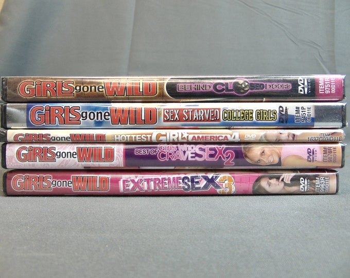 Mature Audience Five 5 Girls Gone Wild Dvds Best Of College Girls W