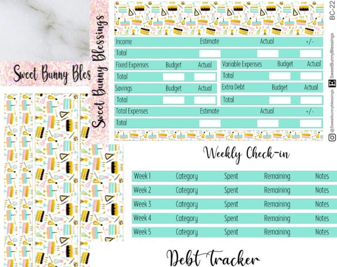 Payday Script Planner Stickers Fits Erin Condren Happy - Etsy