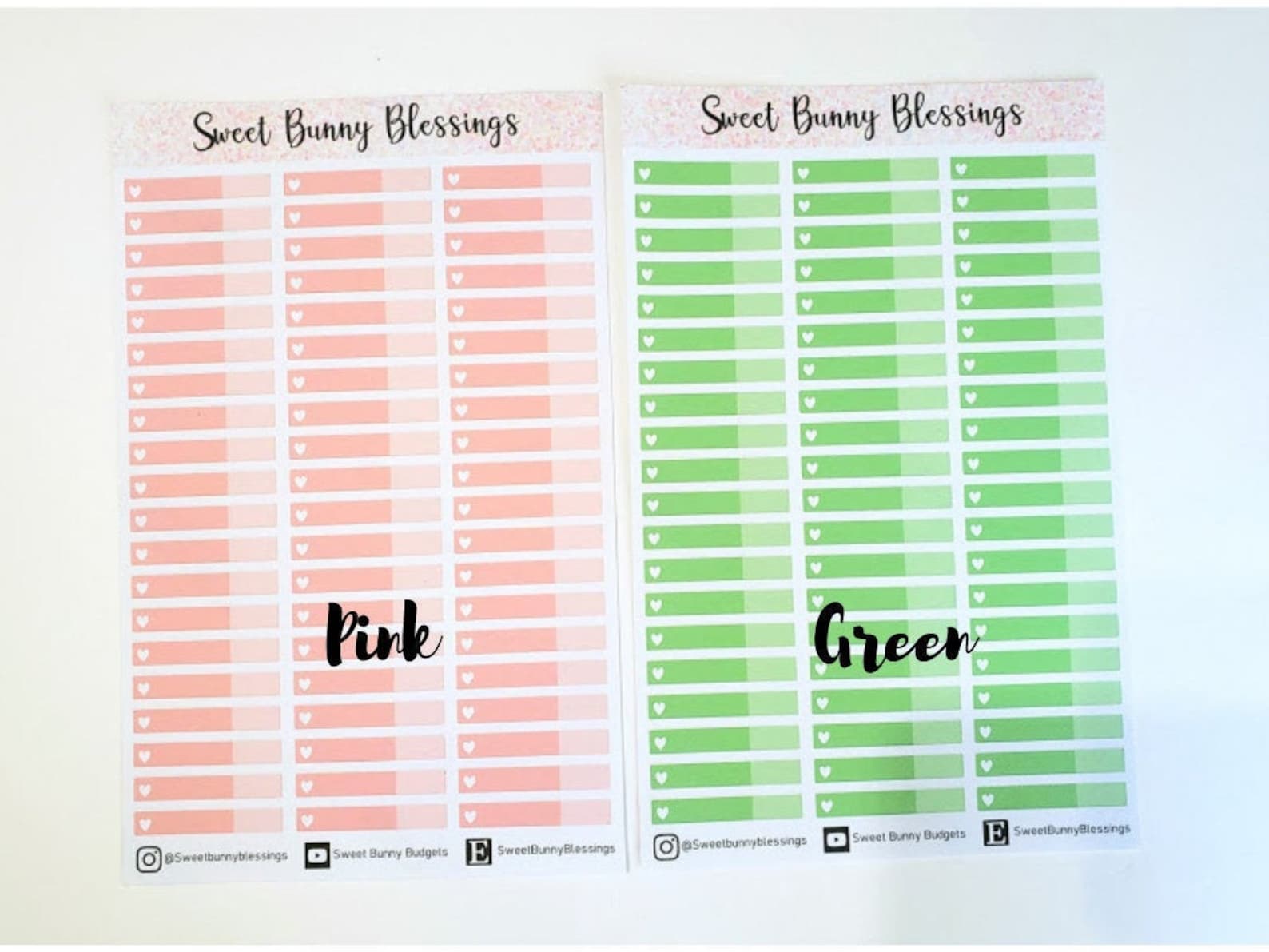 Budget Expense Tracker Stickers, Fits Erin Condren 7 X 9, Classic Size ...