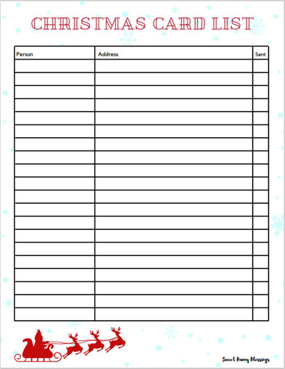 Printable Christmas Budget Planner and Tracker Budget for | Etsy