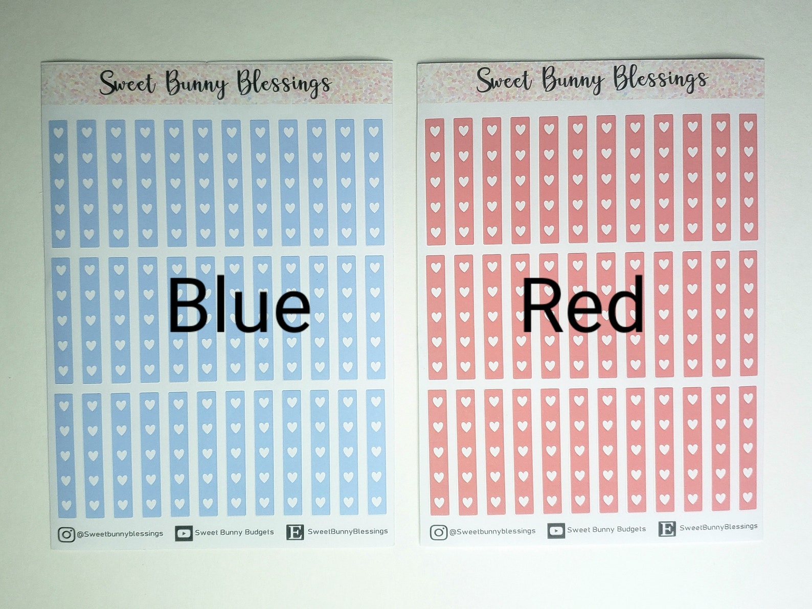 Heart Check Box to Do Planner Tracker Stickers Fits Erin - Etsy