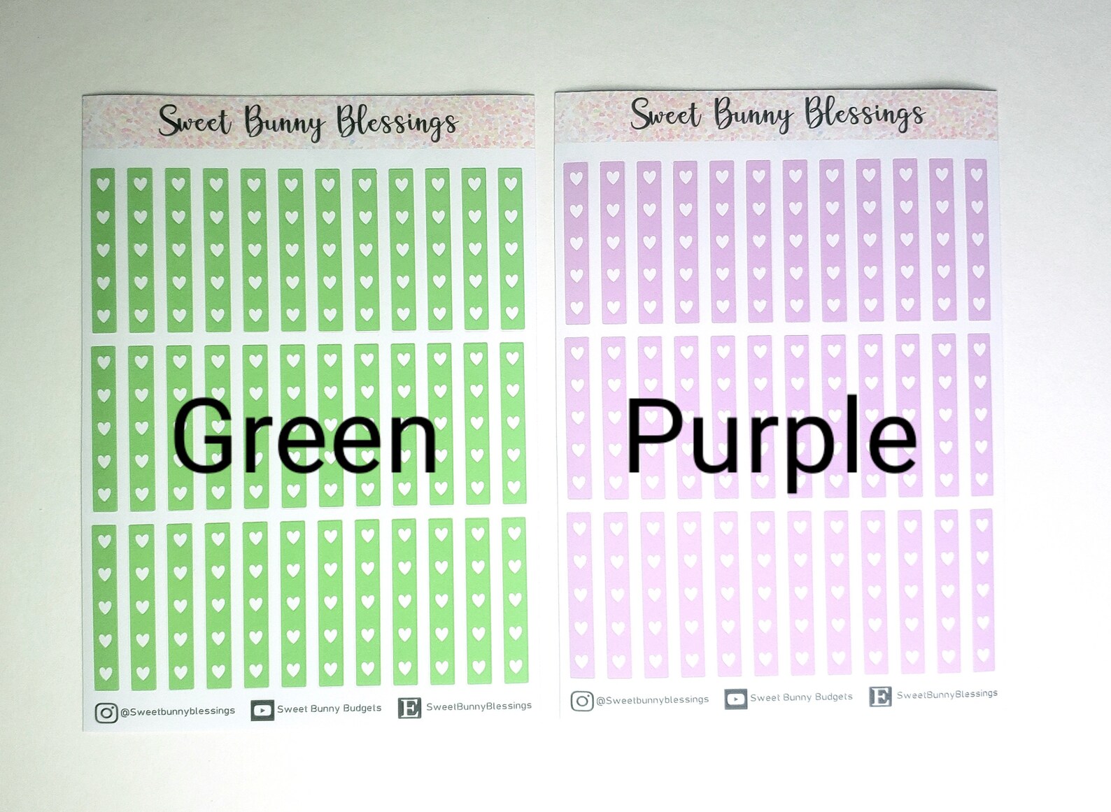 Heart Check Box to Do Planner Tracker Stickers Fits Erin - Etsy