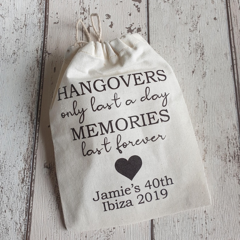 Hangover Kit Bags Hangover Recovery Kit Hen Party Favours - Etsy
