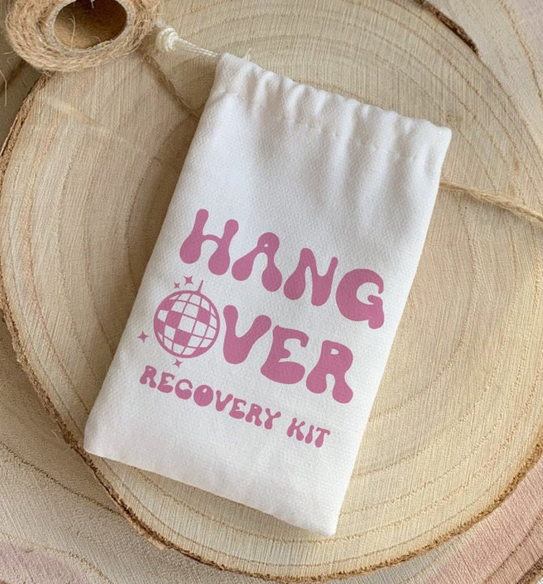 Disco Hen Party | Bride's Last Disco | Personalised Hangover Kit Bags ...