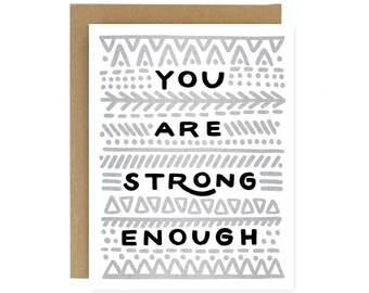 Encouraging card | Etsy