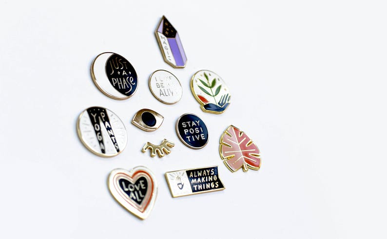Love All Enamel Pin // Hard Enamel Cloisonné - Etsy