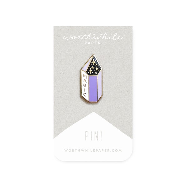 Amethyst Pin - Etsy