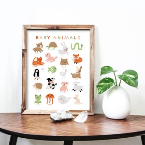 Baby Animals 11 X 14 Screen Print - Etsy